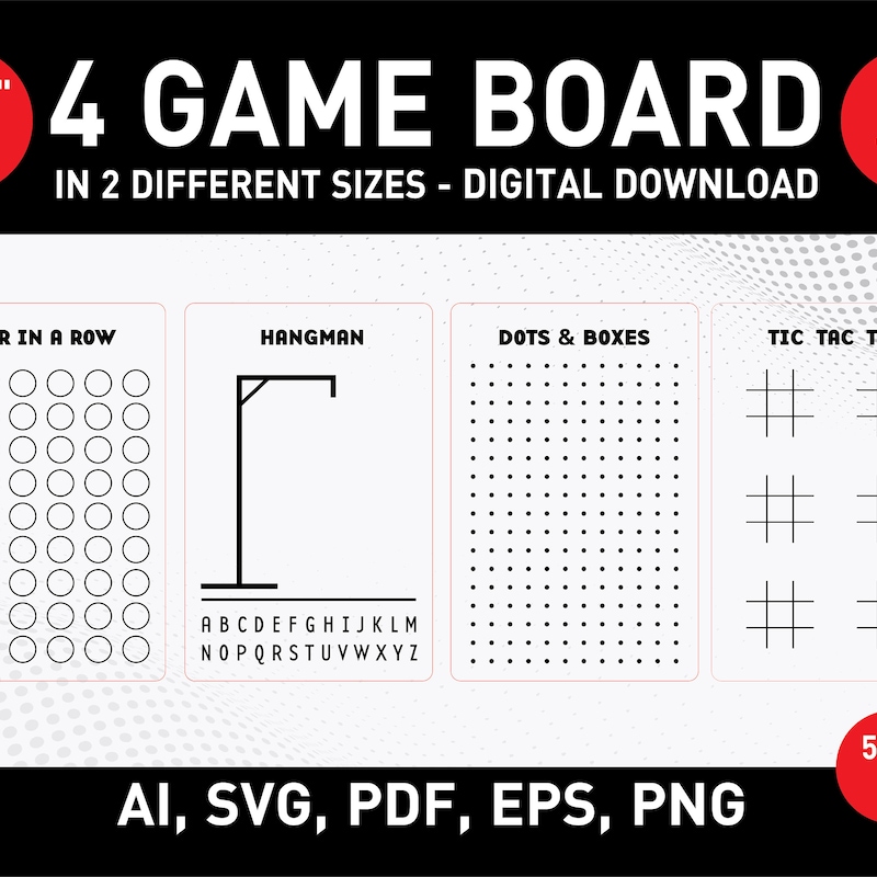 Tic Tac Toe Digital Game - Etsy