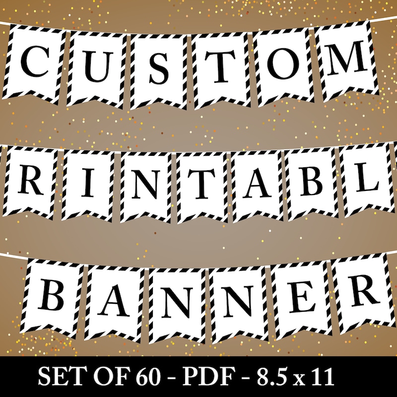 Printable Banner - Etsy