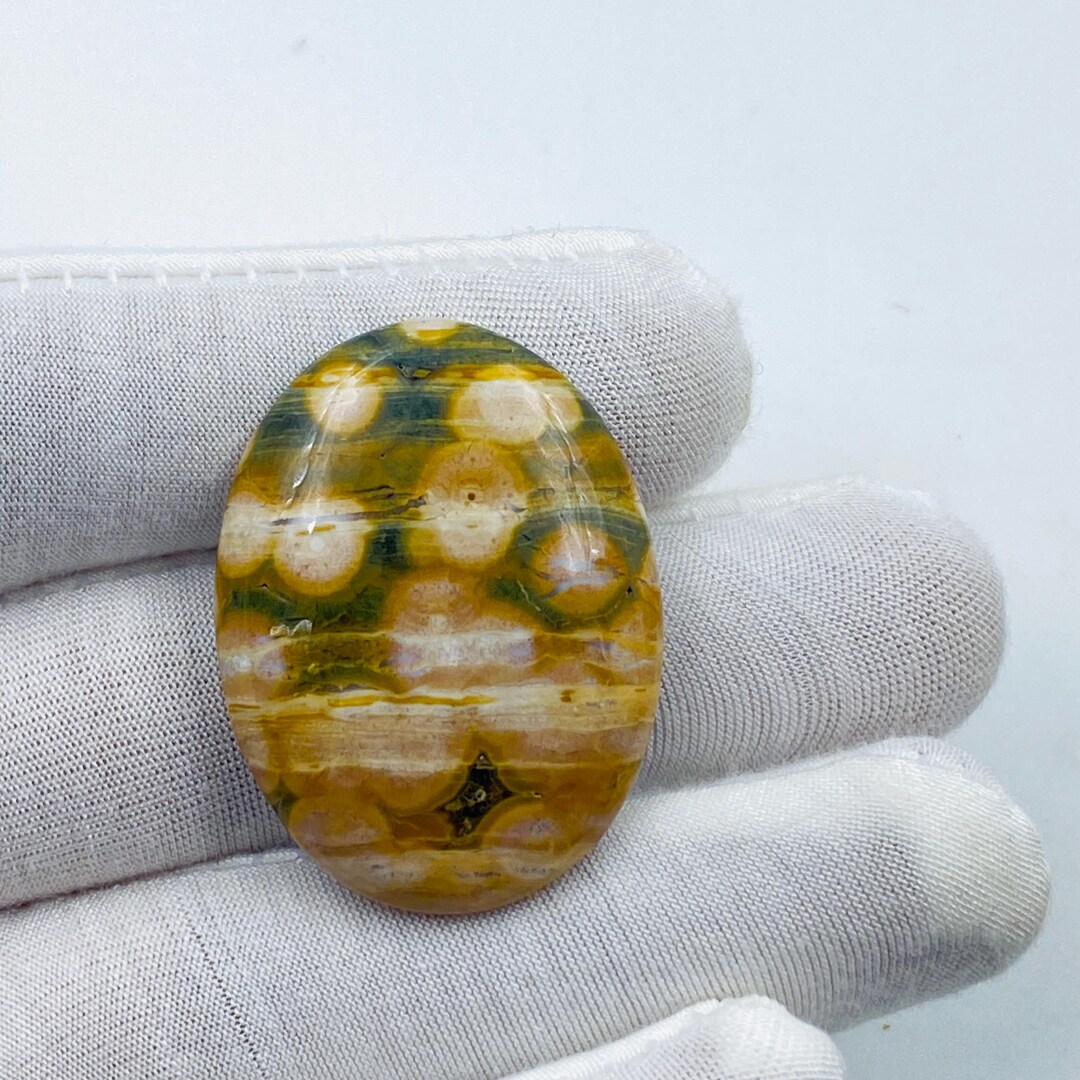 Ocean We Gemstone Cabochon – Perfect for Jewelry Making, Size is ...