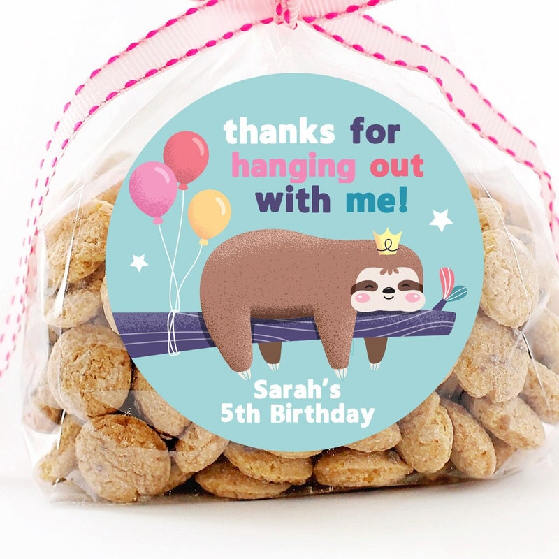 Sloth Party Favors - Etsy