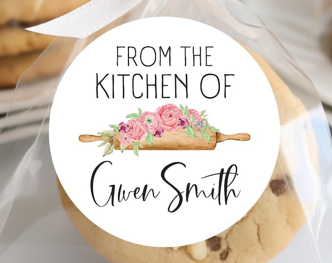 Personalized Stickers, Business Bakery Stickers, Bakery Business ...