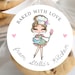 Personalized Stickers, Business Bakery Stickers, Bakery Business ...