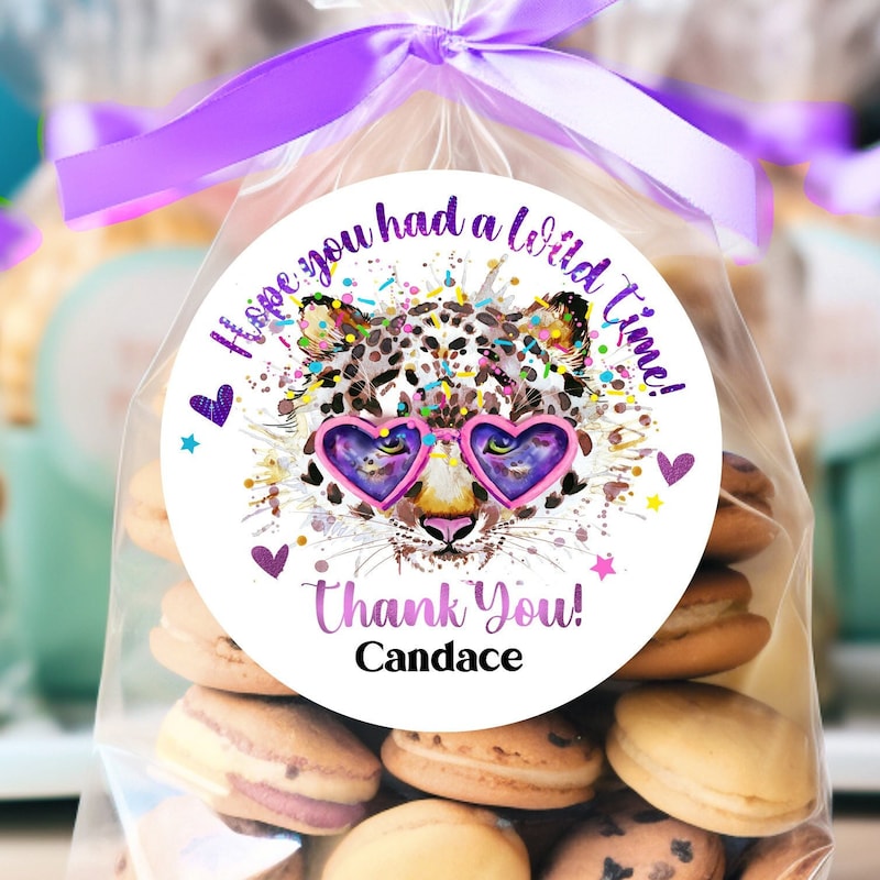 Cheetah Labels - Etsy