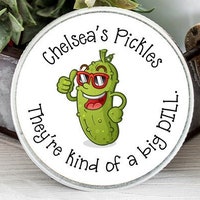 Pickle Jar Labels: Vintage Printable Canning Labels (digital Download ...