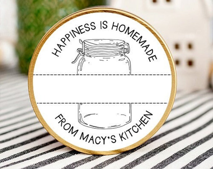 Personalized Canning Jar Stickers, Mason Jar Stickers, Personalized ...