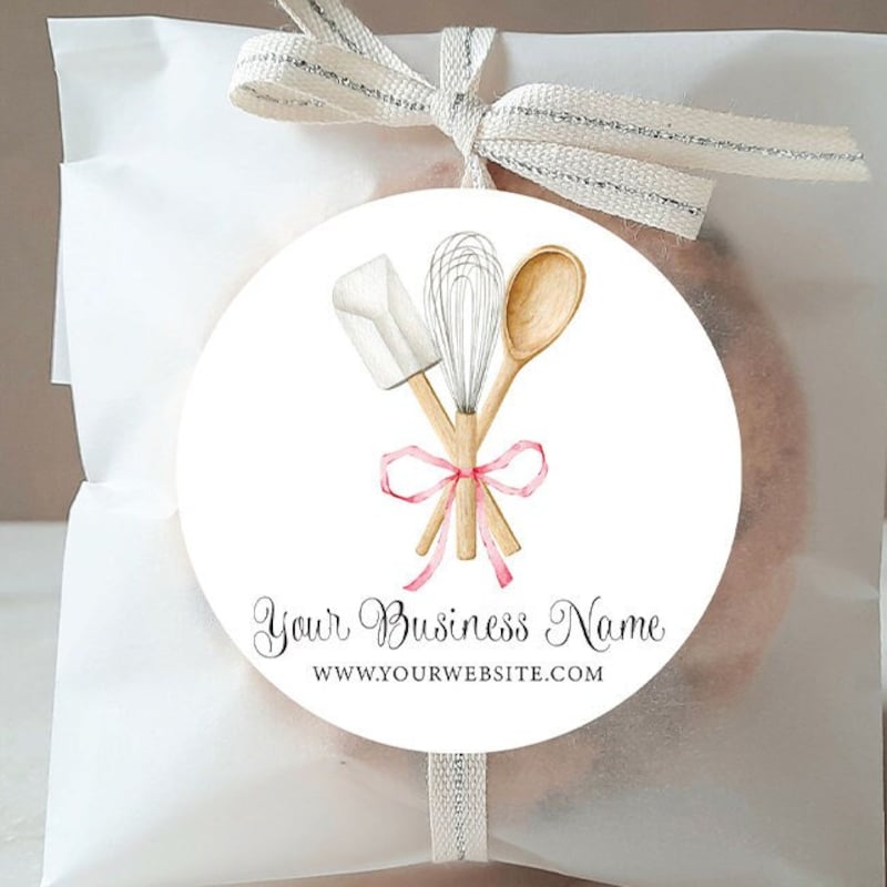 Thank You Bakery Stickers - Etsy