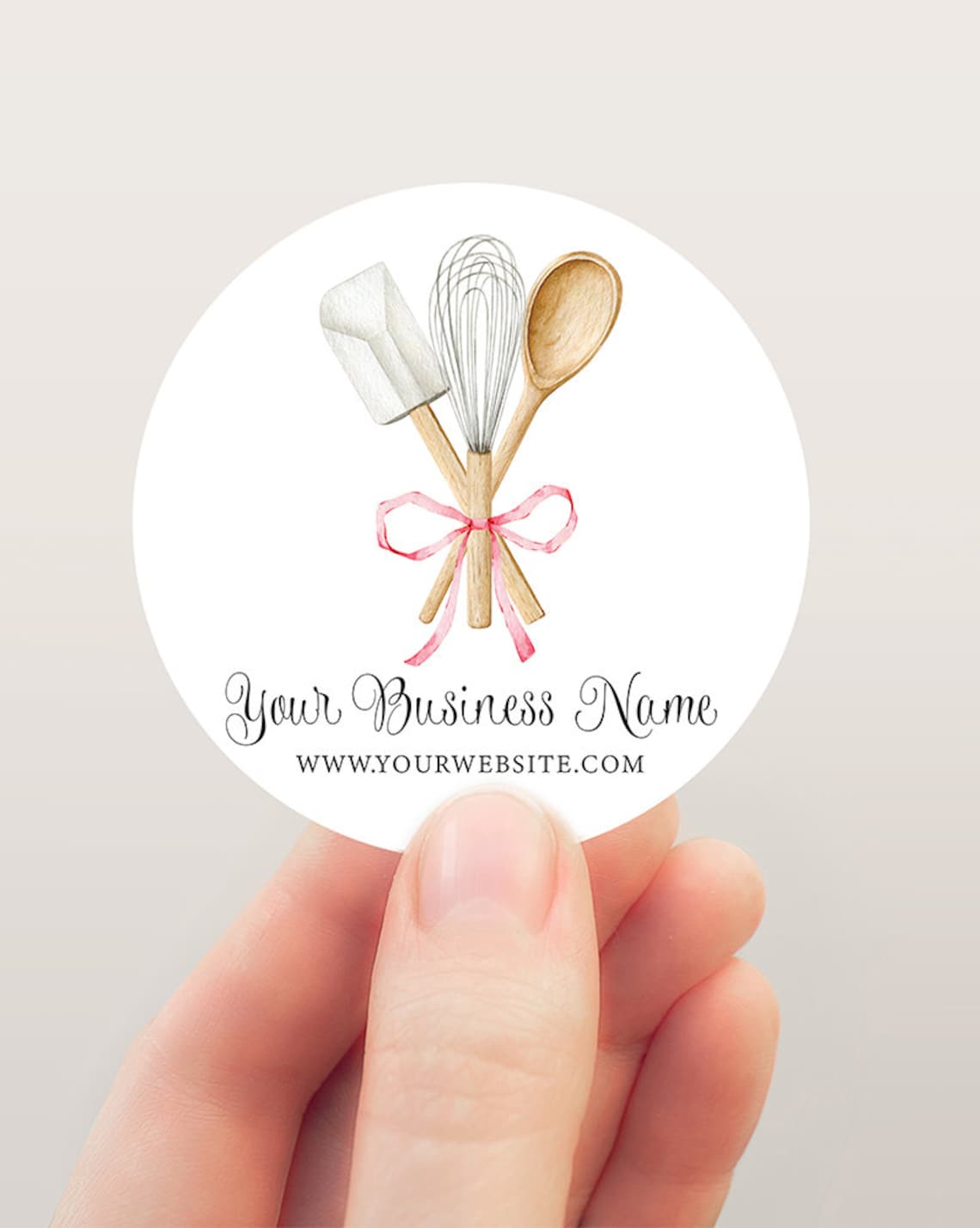 Personalized Stickers, Business Bakery Stickers, Bakery Business ...