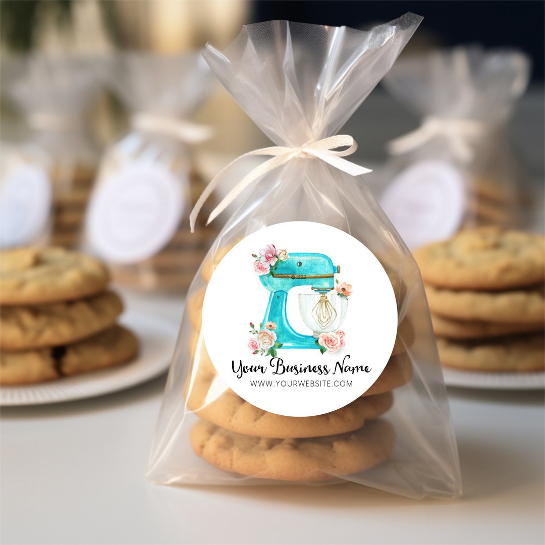 Personalized Stickers, Business Bakery Stickers, Bakery Business ...