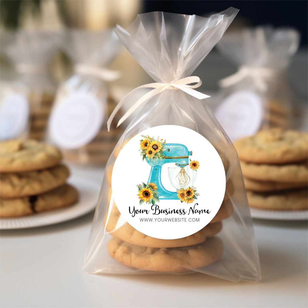 Personalized Stickers, Business Bakery Stickers, Bakery Business ...