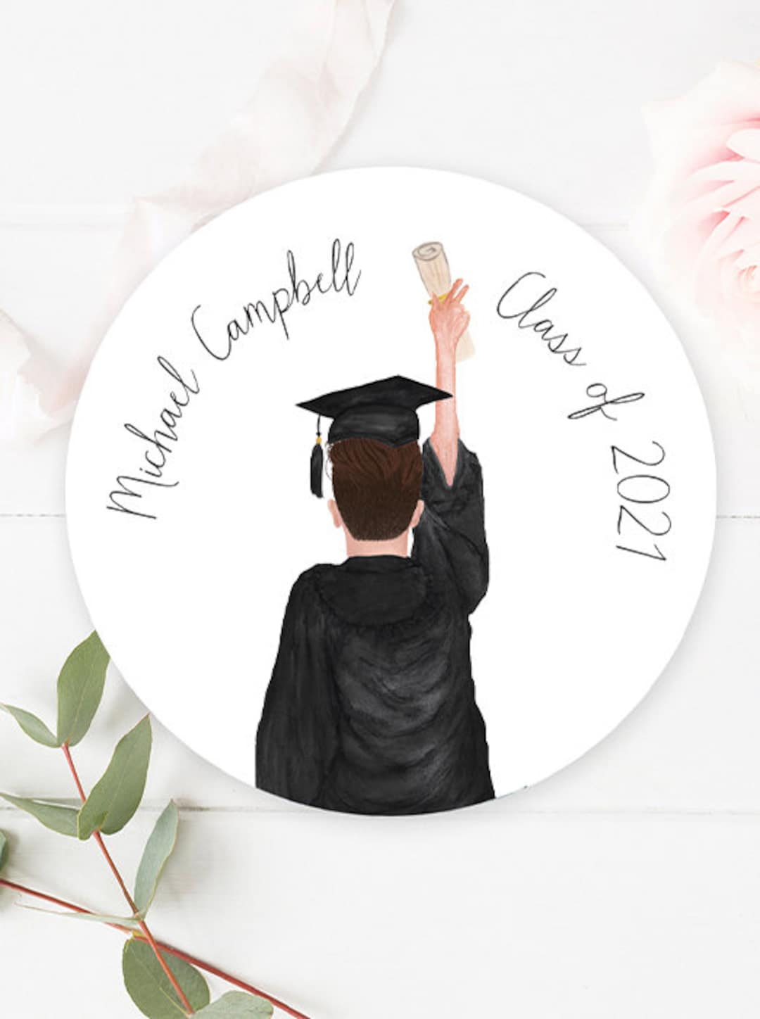 Personalized Stickers, Graduation Party Stickers, Graduation ...