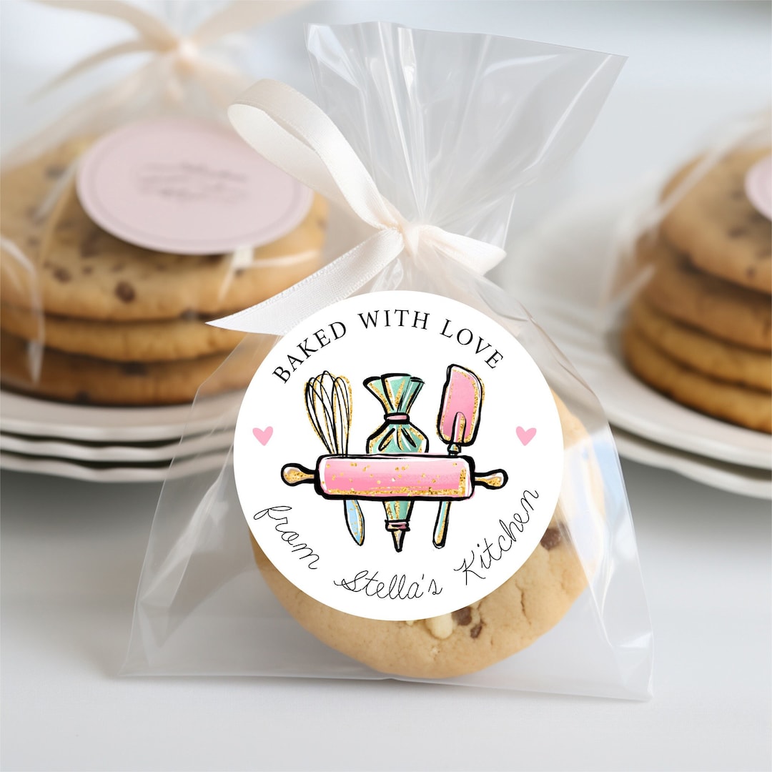 Personalized Stickers, Business Bakery Stickers, Bakery Business ...