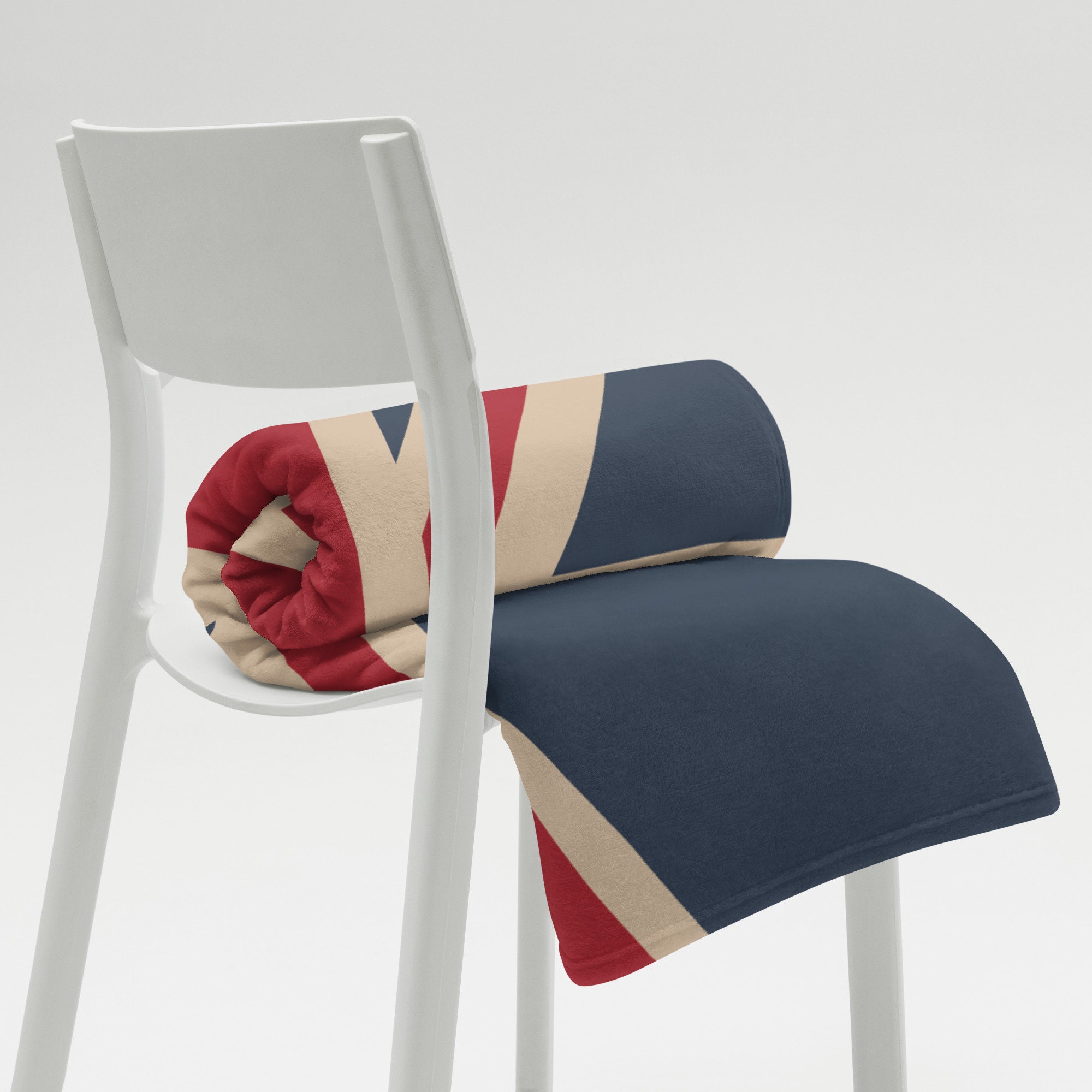 Vintage Look Union Jack Throw, Union Jack Blanket, British Flag, United ...