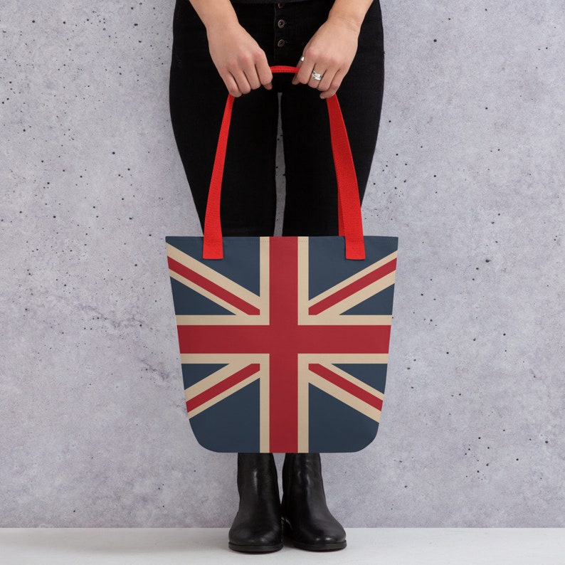 Union Jack Bag Vintage Style Union Jack Coronation Bag British Flag ...