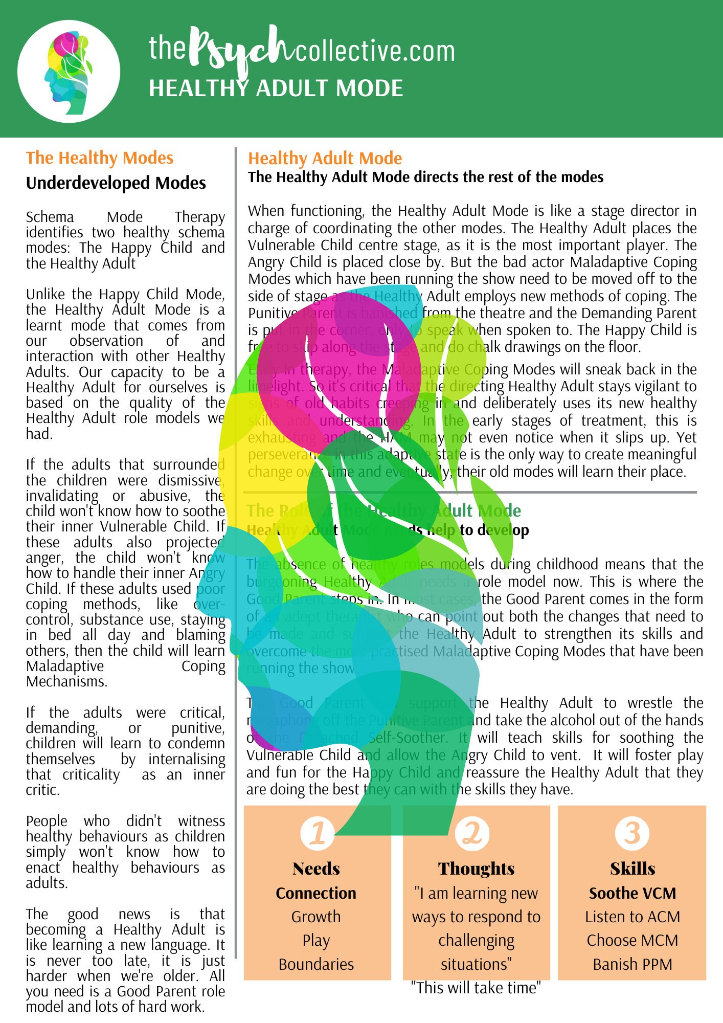 Schema Mode Therapy - the Complete Set of Worksheets - Ebook - Etsy