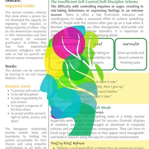 Schema Therapy - the Complete Set of Worksheets - Etsy