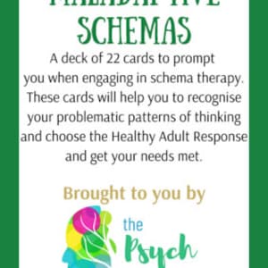 Schema Therapy Cards- Deck of 43 - Etsy