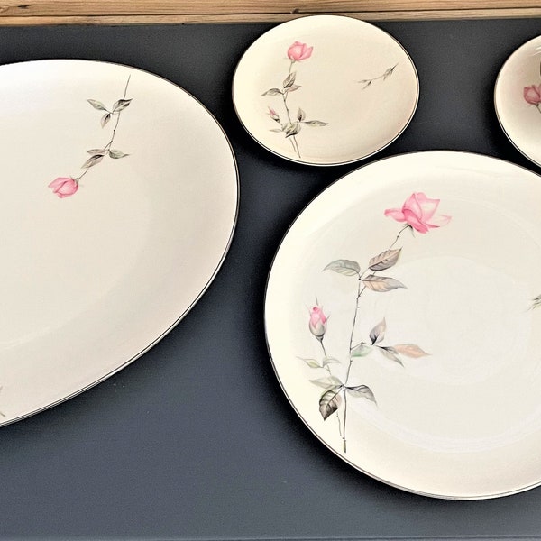 Rose Pattern China - Etsy