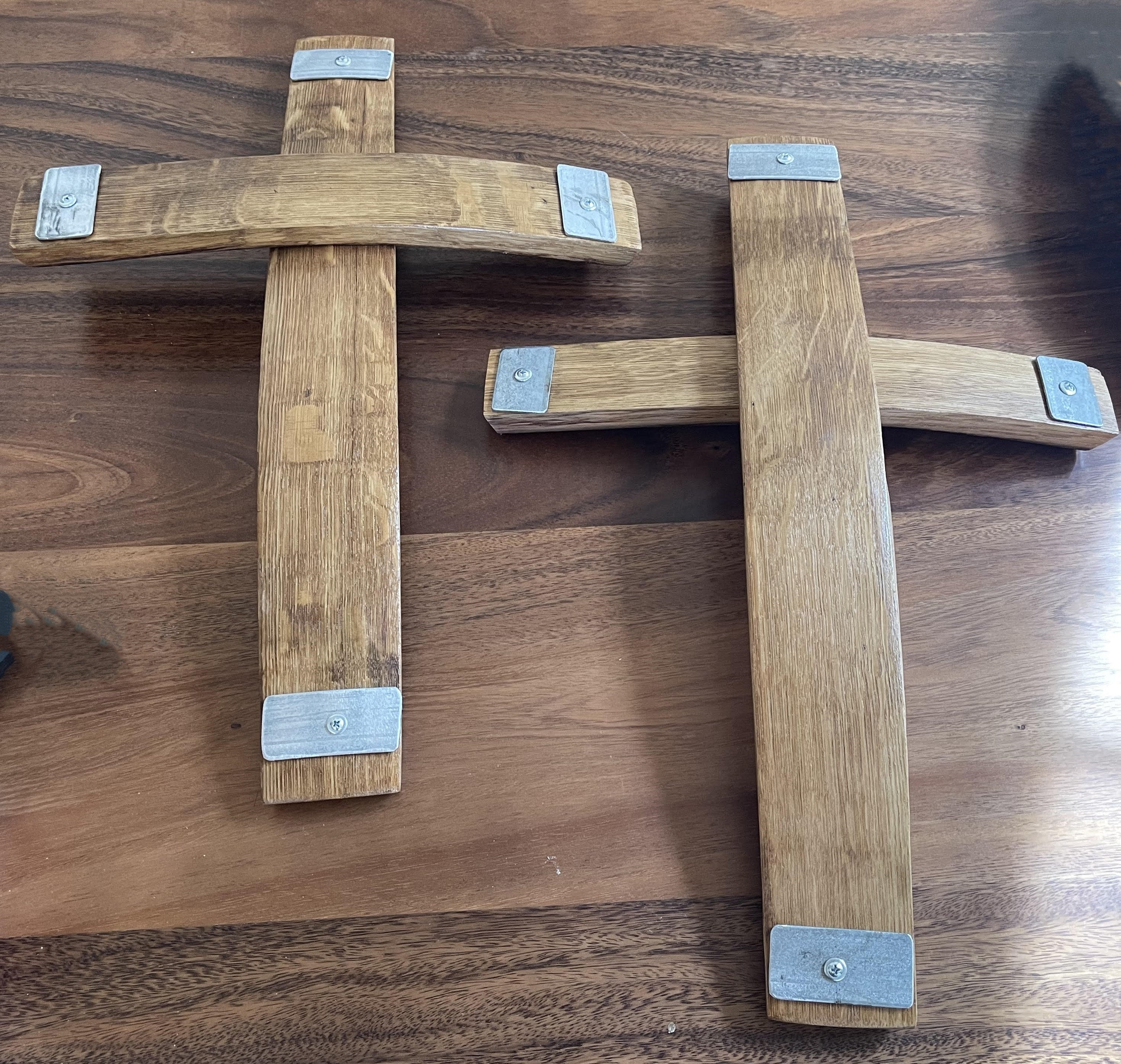 WINE Barrel STAVE CROSS Can Be Personalized Rustic 23 Inches - Etsy