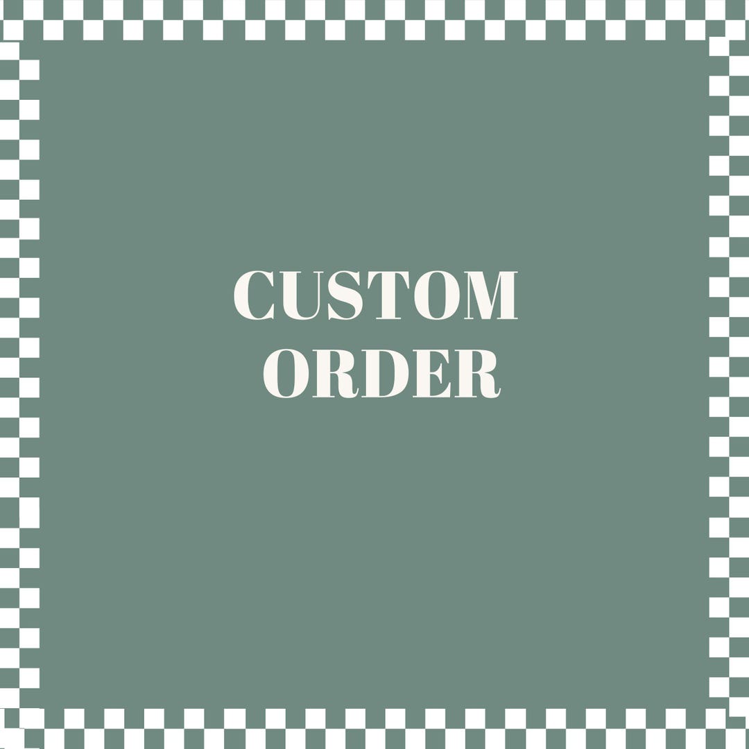 Custom Order Page - Etsy
