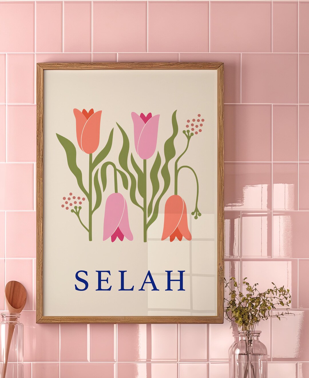 SELAH Wall Art, Christian Wall Art, HEBREW BIBLE Verse, Wall Decor ...