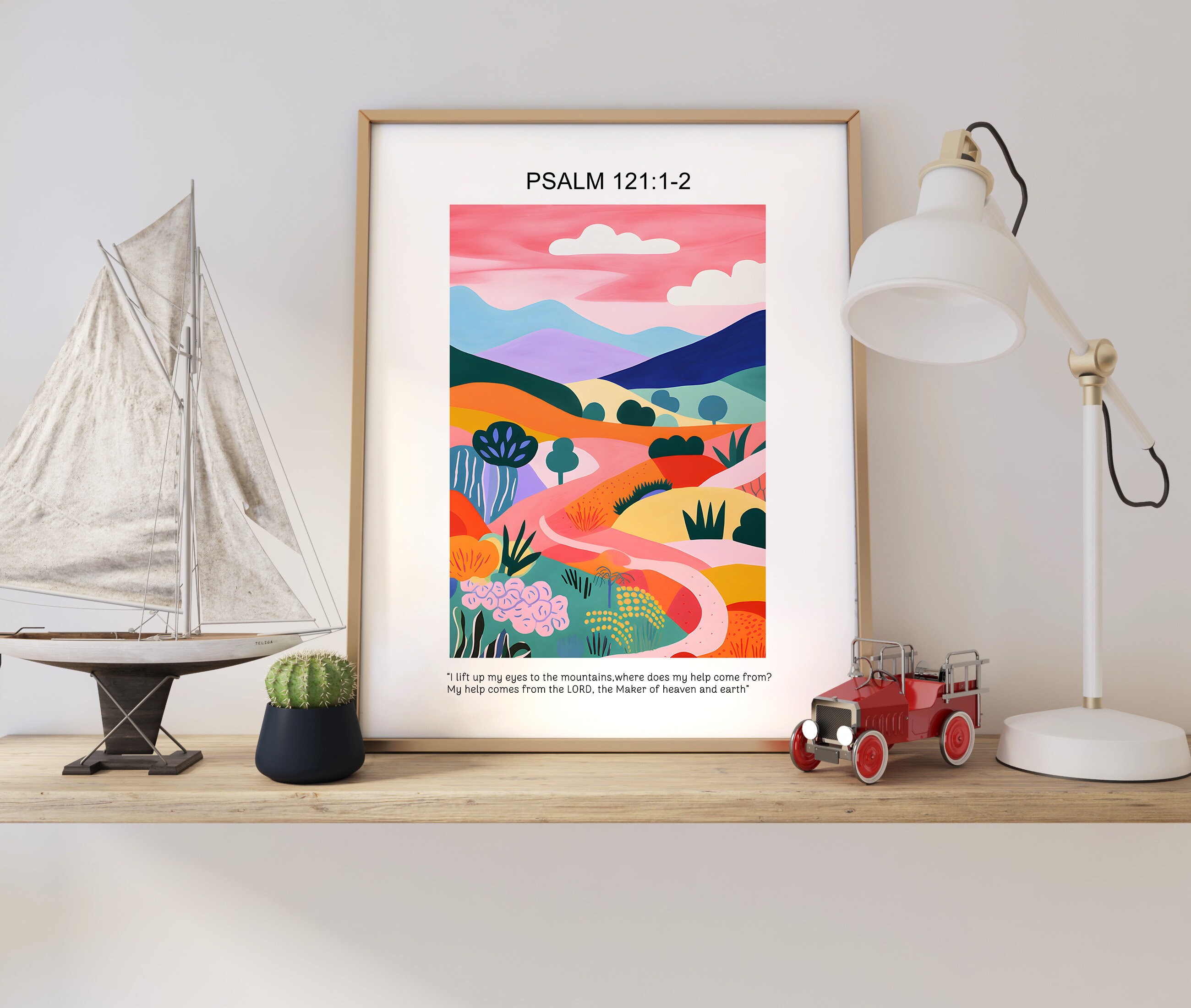 Christian Wall Art Print, Religious Poster, Digital Faith Poster, Bible ...
