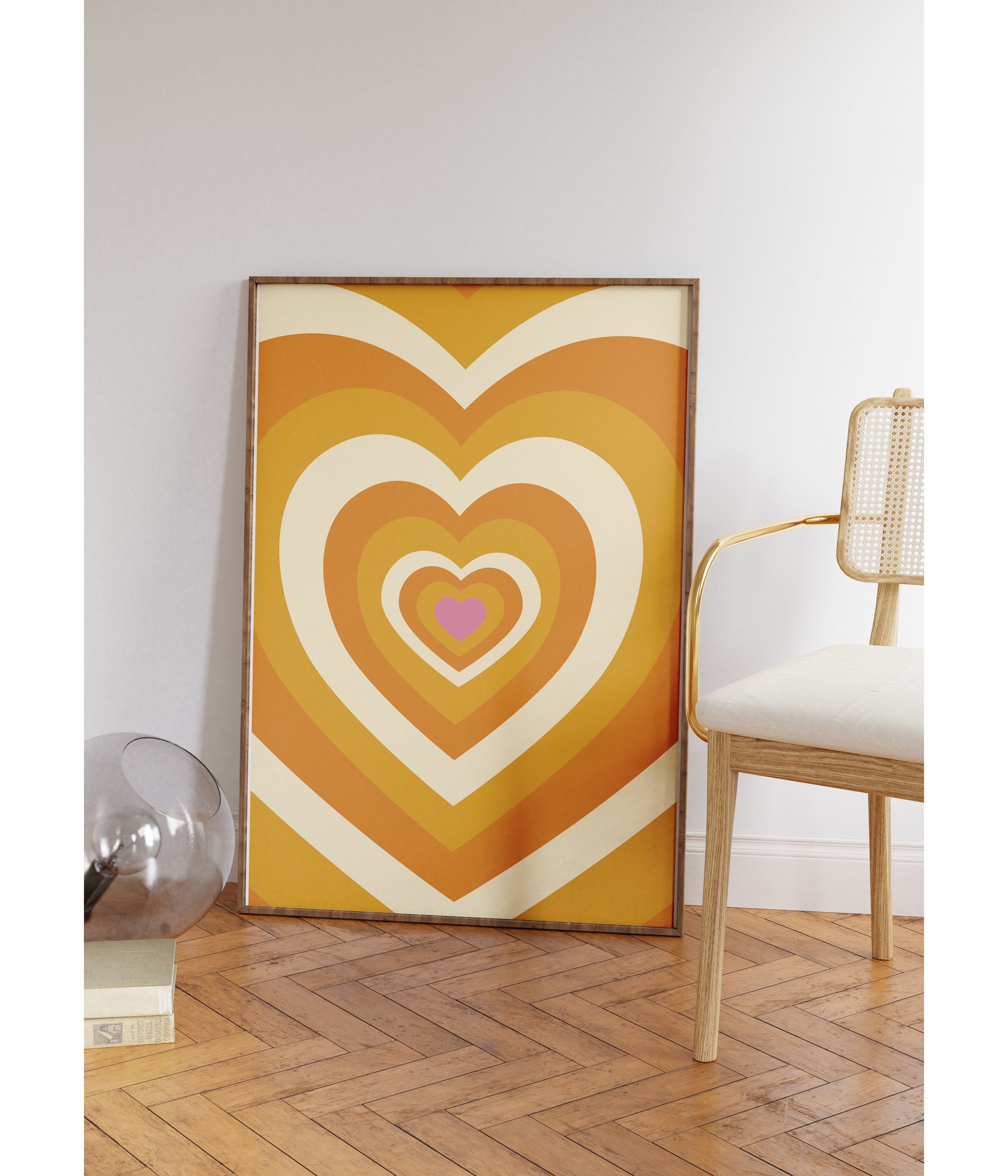 Retro Gallery Wall Art Set of 5 Retro Groovy Wall Print - Etsy