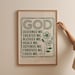 Retro God Print, Christian Wall Art, Religious Poster, Digital Download ...