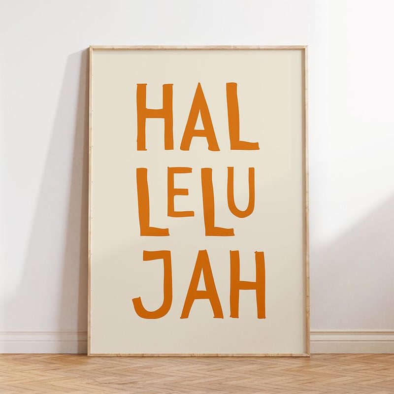 Jesus Typography Poster - Etsy