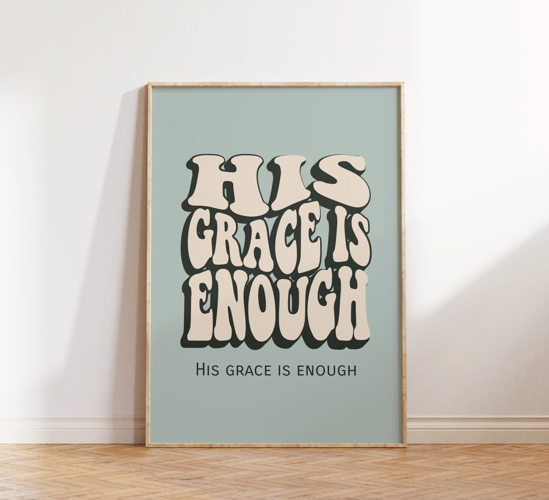 Retro Christian Wall Print, Spiritual Art, Christian Poster, Bible ...