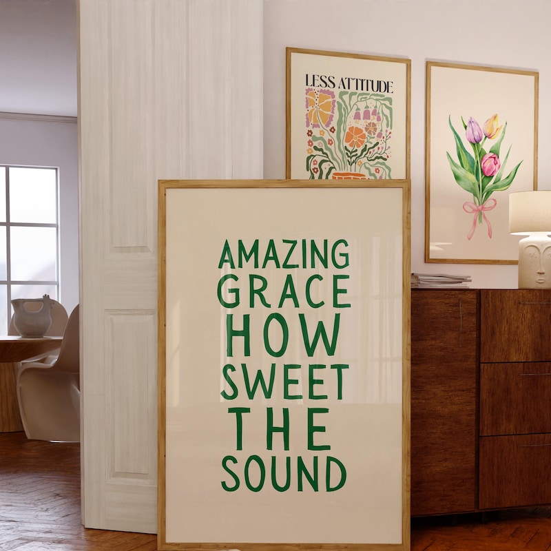 Amazing Grace Print - Etsy
