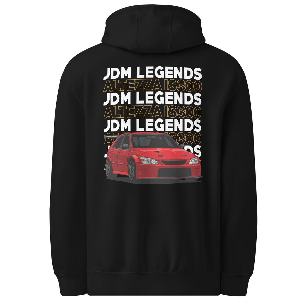 Altezza Dark Color Unisex Premium Mid-weight Hoodie Lexus IS300 Toyota ...