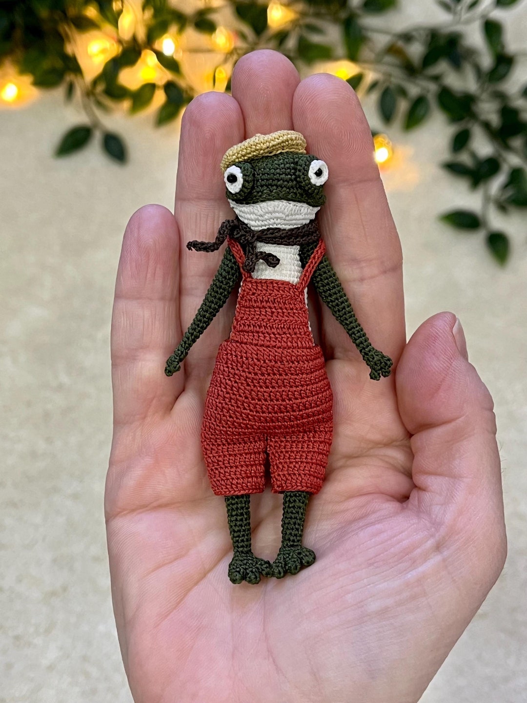Miniature Amigurumi Frog, Crochet Mini Frog - Etsy