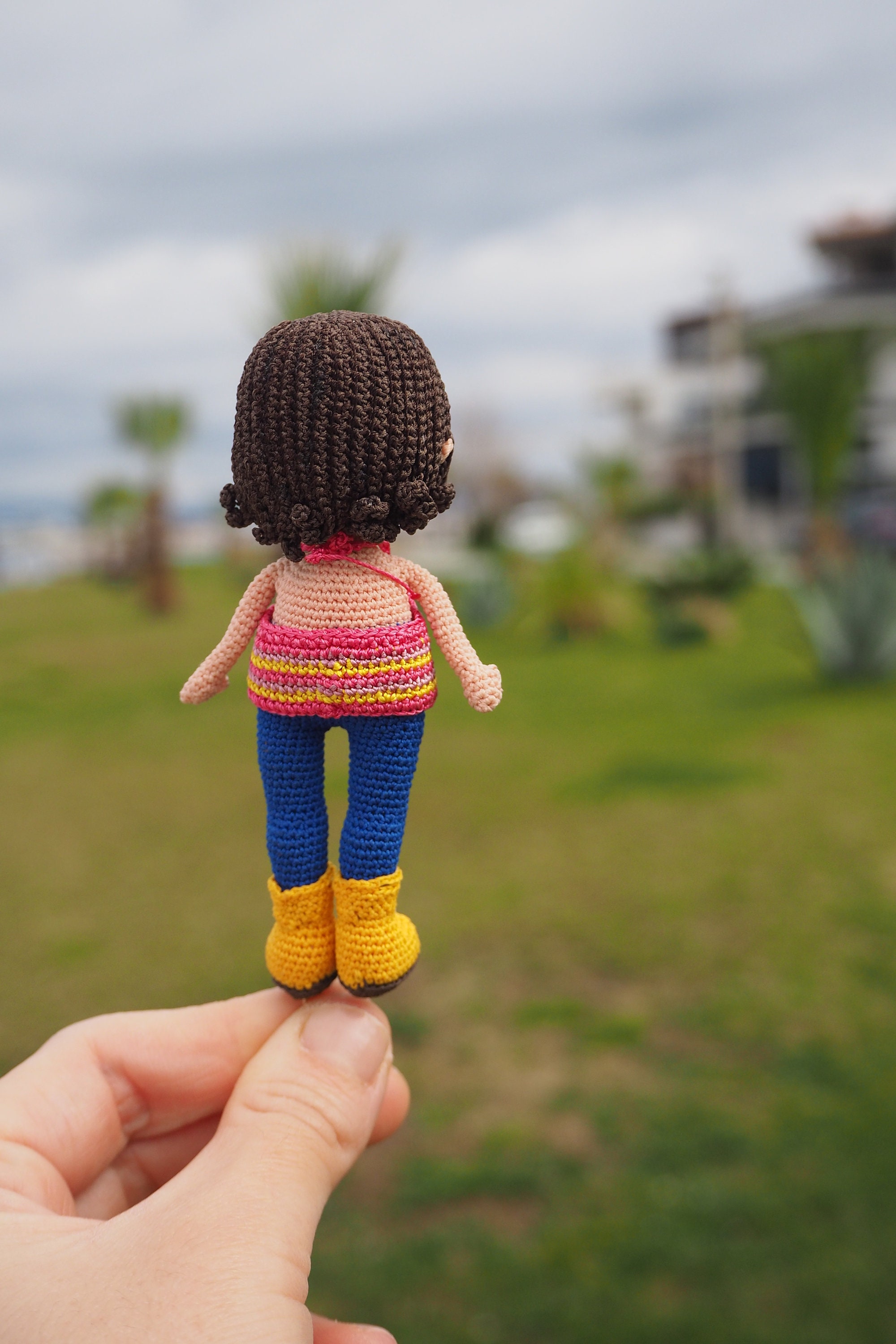 Miniature Amigurumi Doll, Crochet Mini Doll, Tiny Amigurumi Cute Gift ...