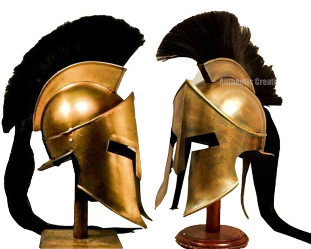 Great Emperor Leonidas 300 Spartan Movie Helmet Fully Functional ...