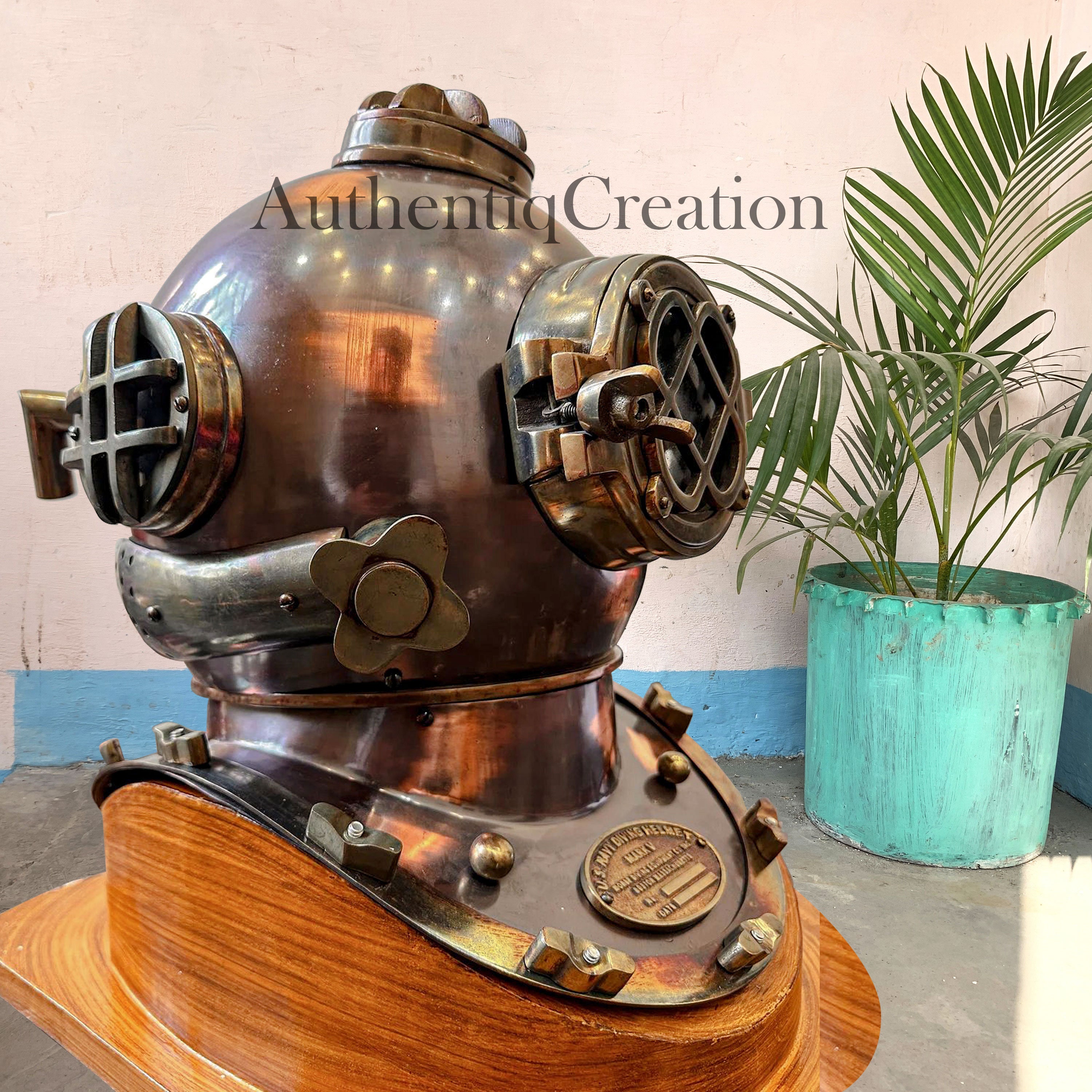 Latest Collection of British Navy Diving Helmet Mark V Marine Scuba ...