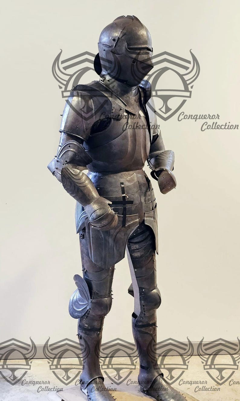 15th Century Medieval Knight Combat Full Body Armor Without Polish for ...