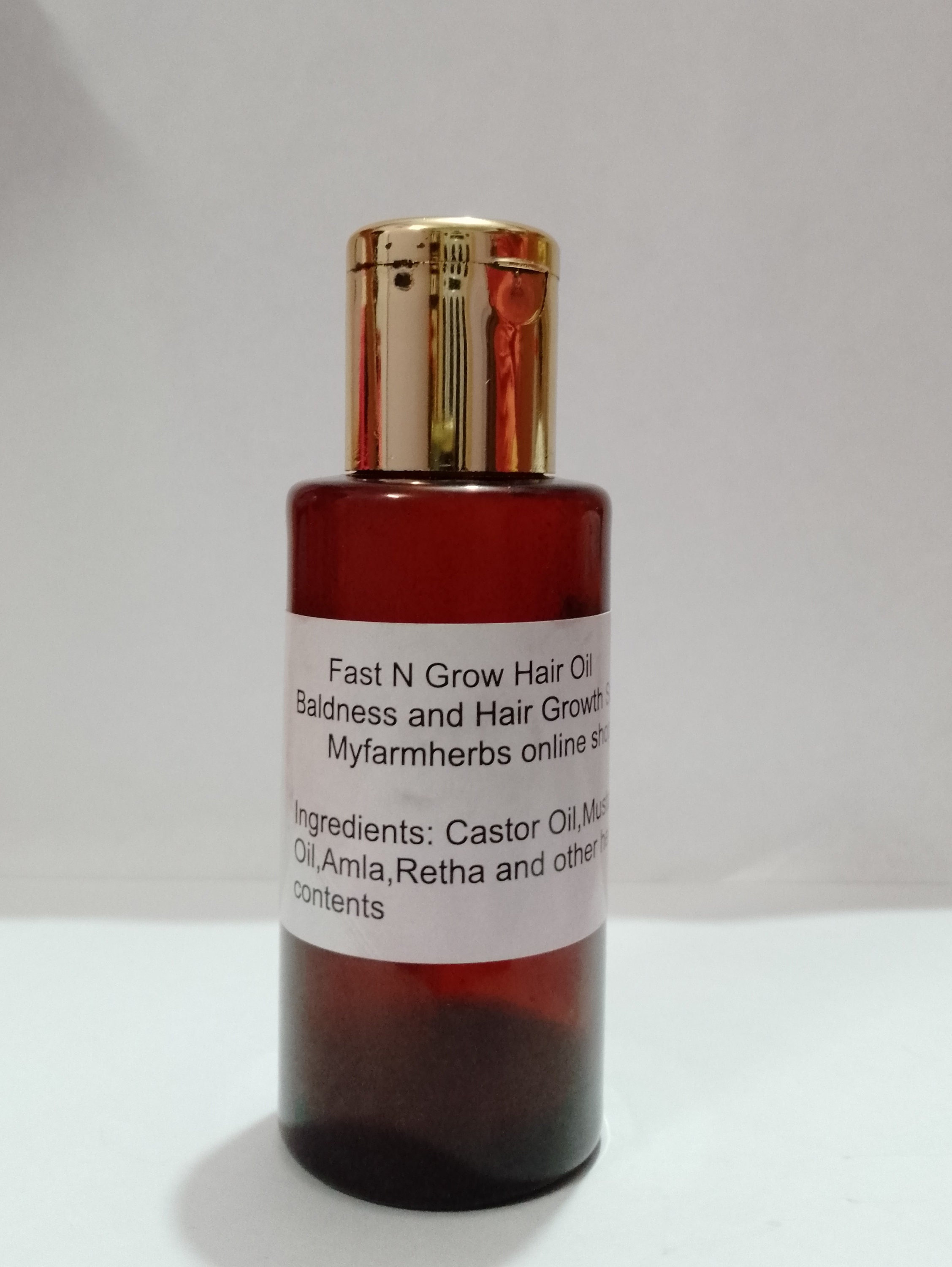 Fast N Grow Hair Oil for Baldness & Hair Growth Problems With - Etsy