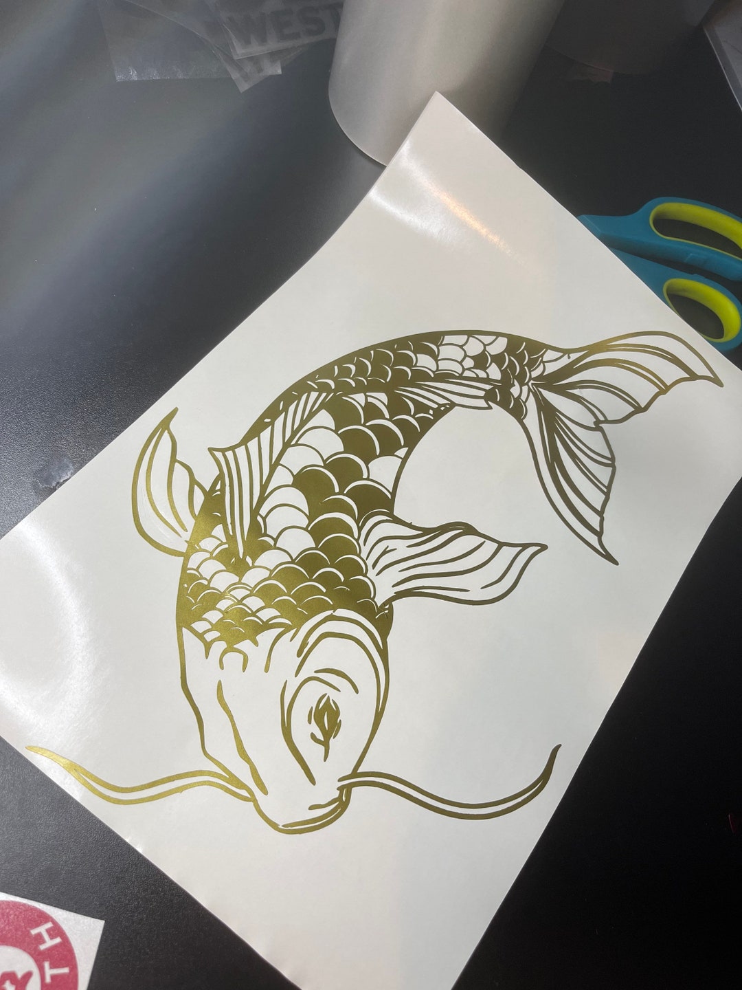 Beautiful Detailed Koi Fish Room or Car Decoration Gift for Birthday ...