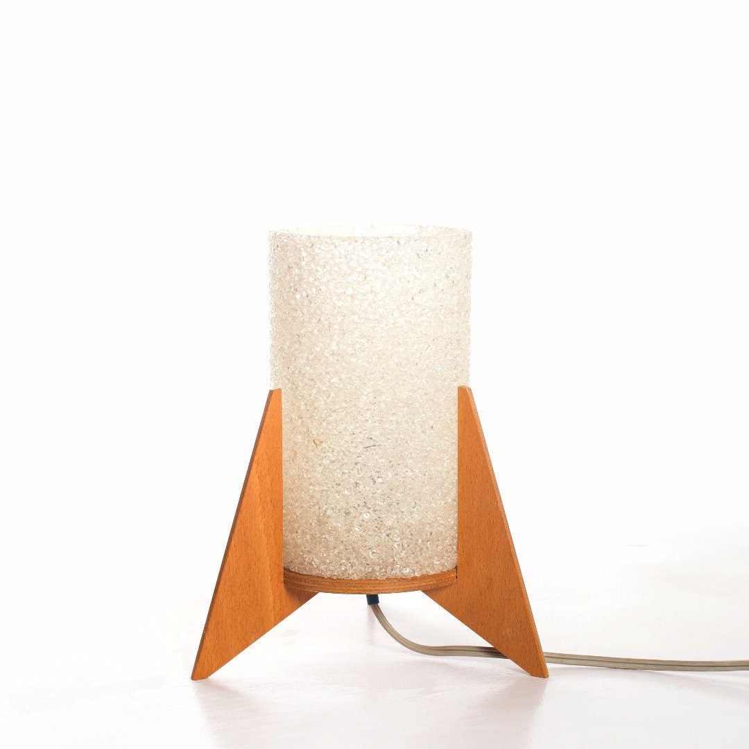 Table Lamp Vintage Rocket Lamp - Etsy