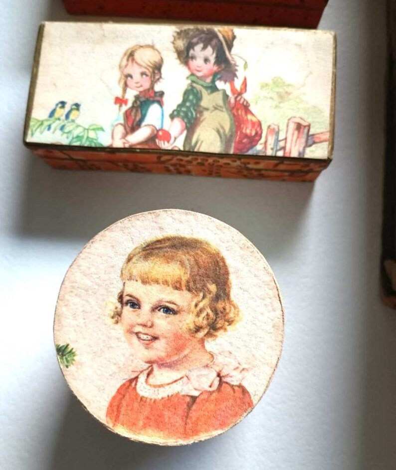 1930's Art Deco Antique, Paper Boxes - Etsy