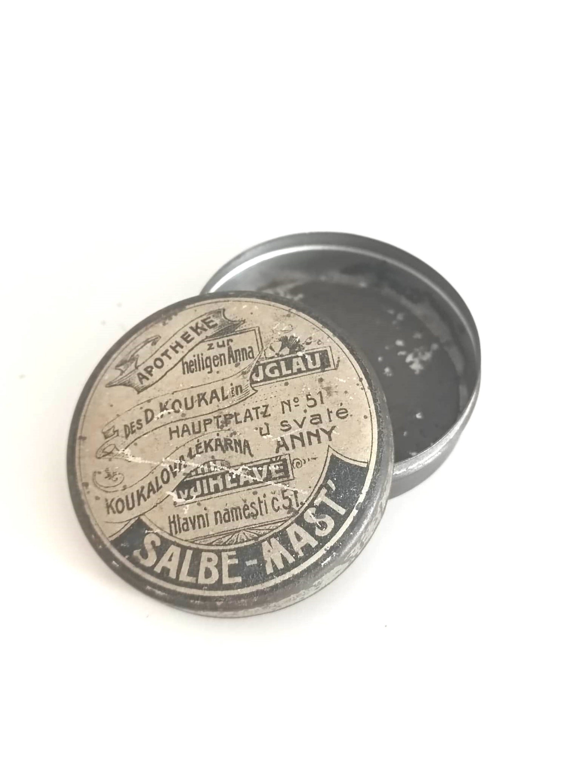 Vintage Ointment Box - Etsy