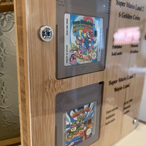 Nintendo Gameboy Classic L Display L Super Mario - 3 Games - Frame ...