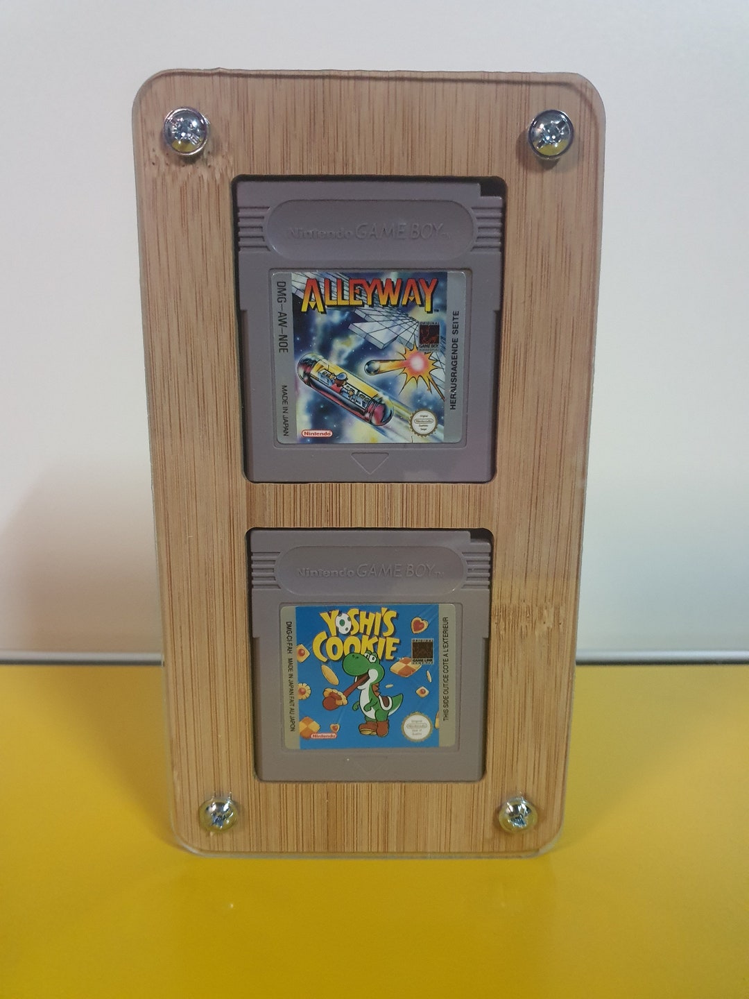 Gameboy Collector's Frame for 2 Nintendo Gameboy Games Holder Collector ...
