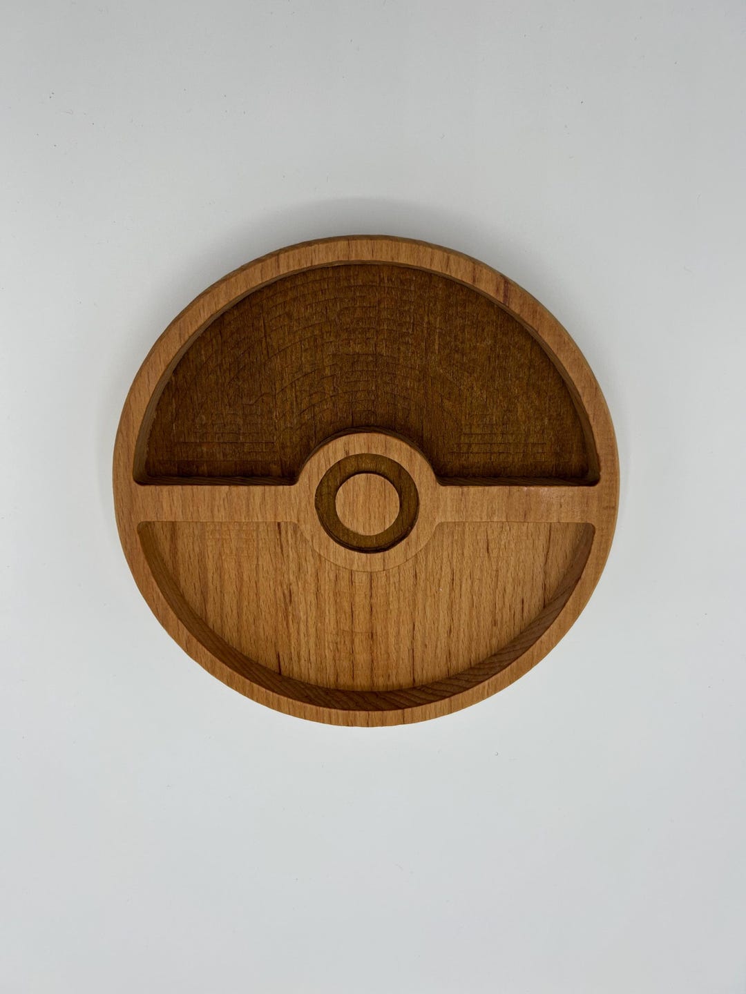 Pokeball Snack Plate Made of Beechwood - Perfect for Pokemon Fans ...