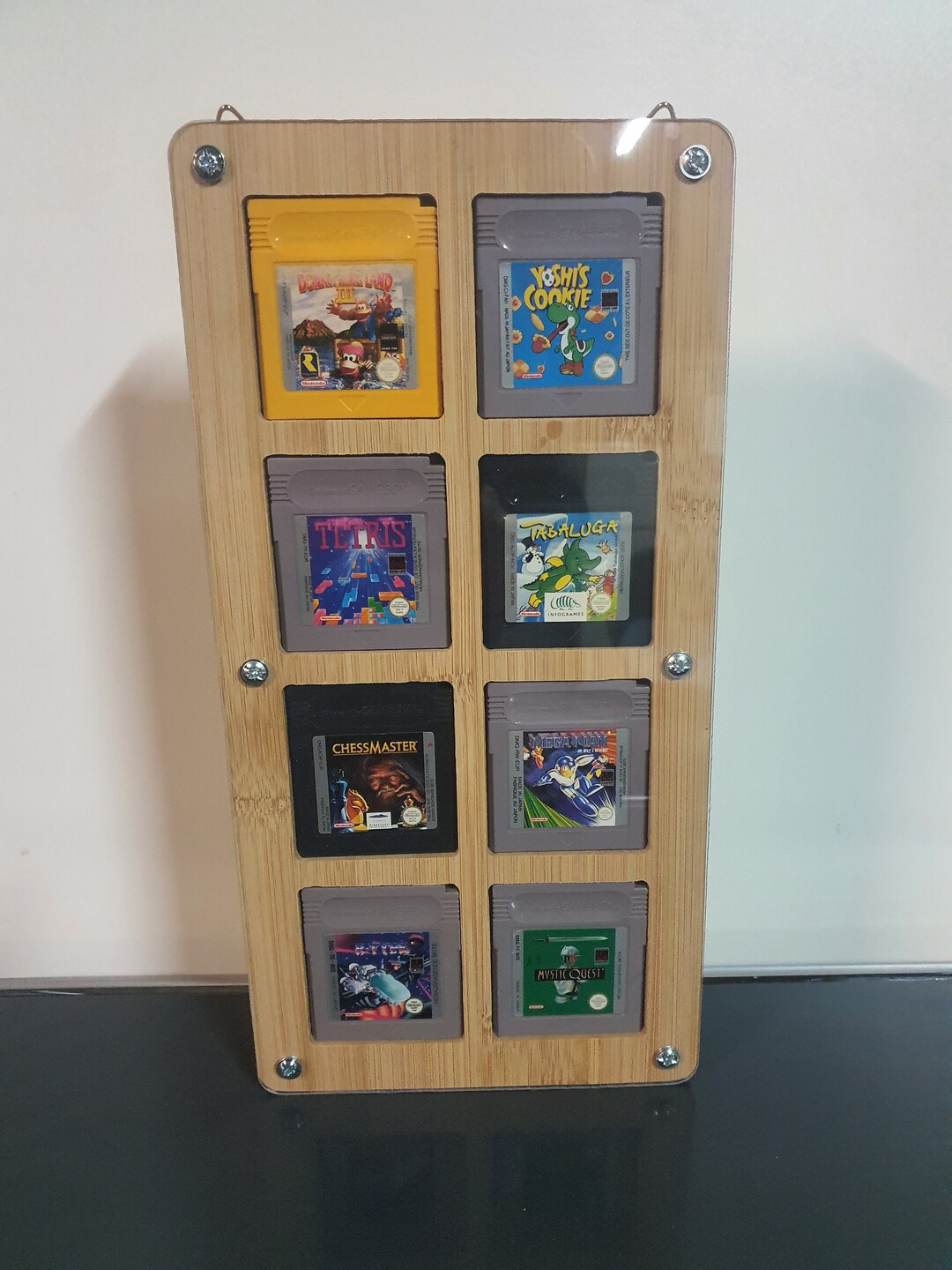 Collector Frame Wall Frame With Plexiglass Protection for 8 Nintendo ...