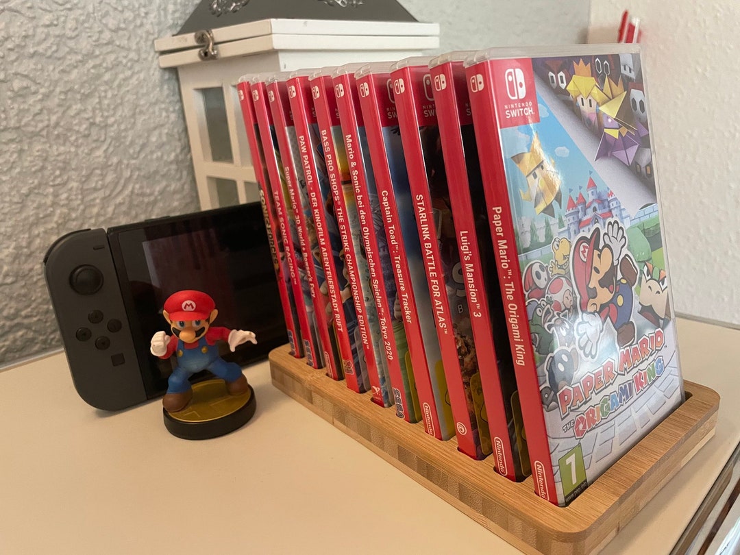 Nintendo SWITCH Display Collector Frame Stand for 10 Games - Etsy