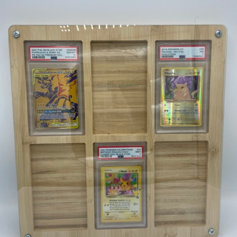 Graded Card Display Case - Etsy