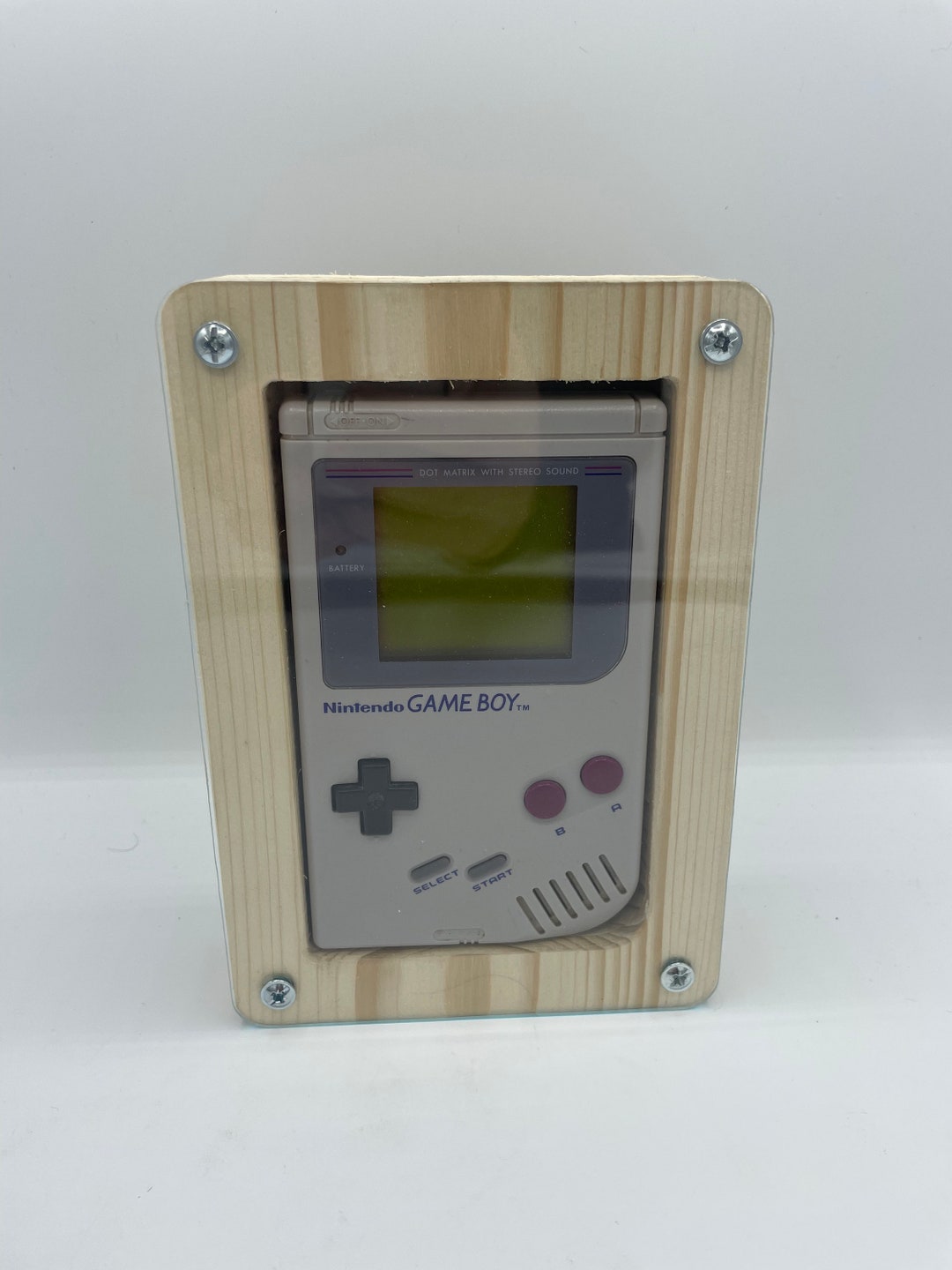 Nintendo Gameboy Classic Console Frame Shelf Display Cover Wall Mount ...