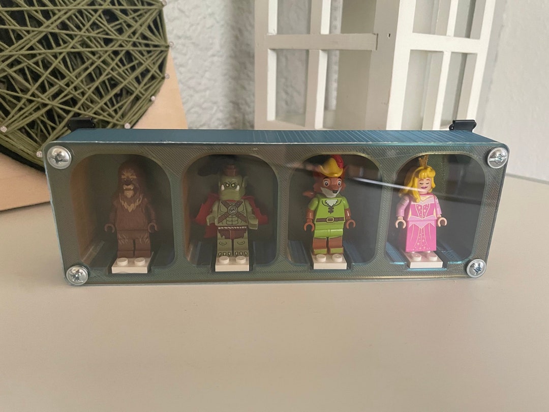 Minifigures Lego Figures Display Case, Wall Shelf, Collector's Frame ...