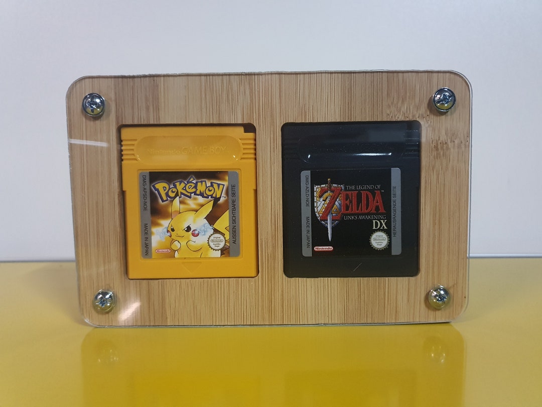 Gameboy Collector's Frame for 2 Nintendo Gameboy Games Holder Collector ...